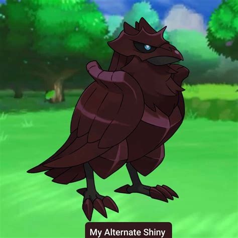 Alternate Shiny Corviknight By Alternateshinies On Deviantart