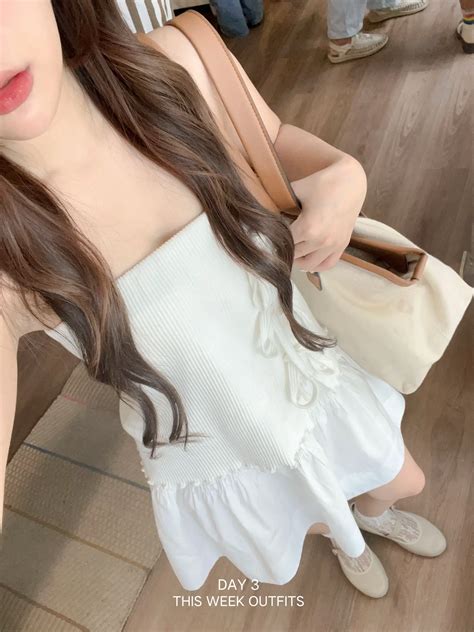 Ootd This Week Outfits Ep 1 บอกพิกัดทุกชิ้น 🩰 แกลเลอรีที่โพสต์โดย Khaimook Lemon8