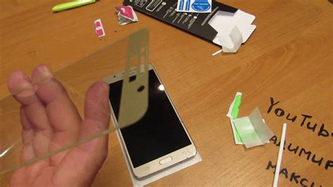 Убираем трещины на стекле сматфона телефона Youtube