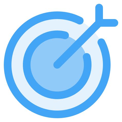 Target Generic Blue Icon