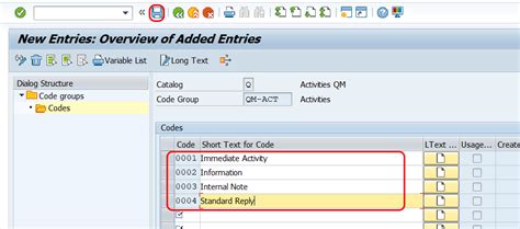 How To Define Code Groups In SAP QM SAP Tutorials