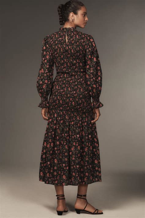 Rhode 엘리자 미디 드레스 앤트로폴로지 한국 공식 스토어 유니크한 여성 패션 및 라이프스타일 편집샵 200개이상의 프리미엄 브랜드 여성 의류 액세서리 홈