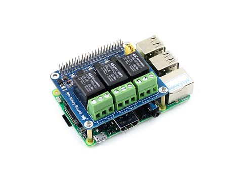 Relæ HAT til Raspberry Pi RaspberryPi dk