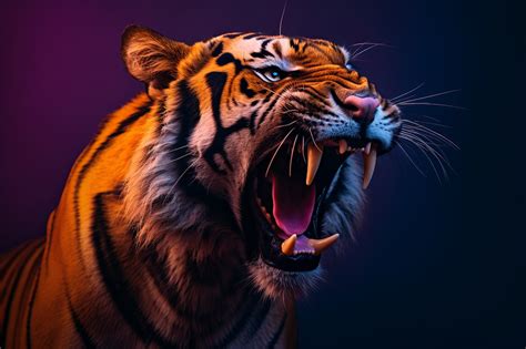 Download Ai Generated Tiger Feline Royalty Free Stock Illustration Image Pixabay