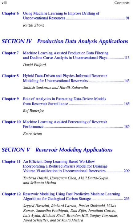 Machine Learning Applications In Subsurface Energy Resource Management