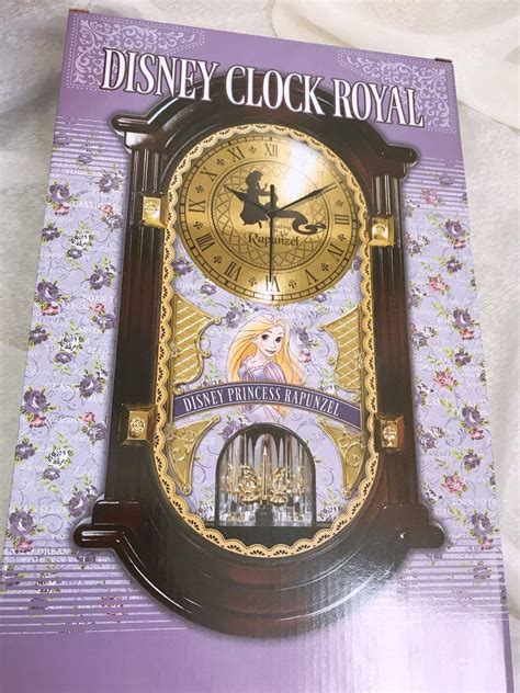 Disney Princess Rapunzel Clock Disney Wall Clock Royal Japan Hobbies