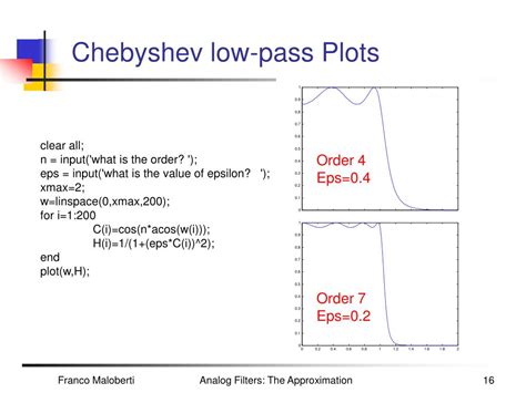 Ppt Analog Filters The Approximation Powerpoint Presentation Free