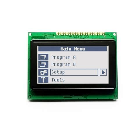 128x64 Stn Positive Graphic Lcd Module
