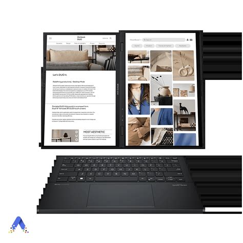 لپ تاپ ایسوس Zenbook Duo Ux8406ma 2024 خرید لپ تاپ اداری ایسوس
