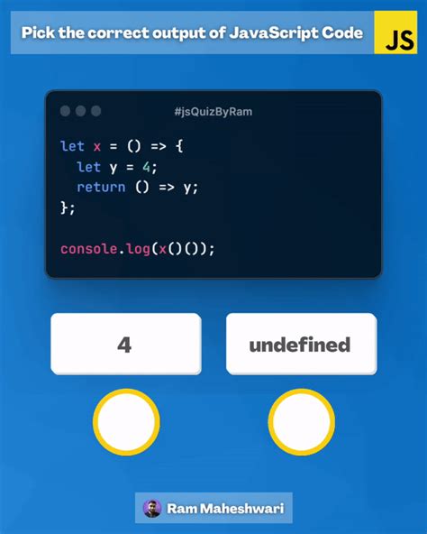 Ram Maheshwari ♾️ On Linkedin Jsquizbyram Html Css Javascript 100daysofcode