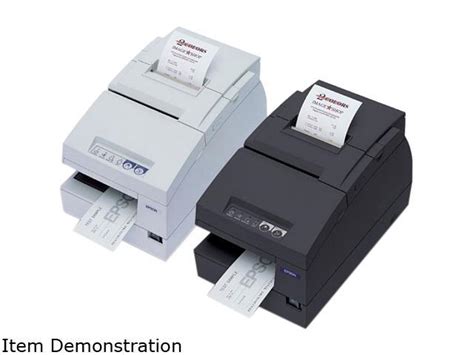 Epson Tm U675 Multifunction Impact Printer With Micr Auto Cutter Dark Gray C31c283a8791