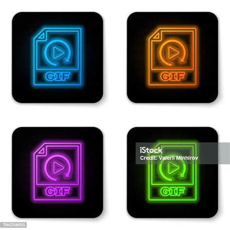 빛나는 네온  파일 문서 아이콘입니다 흰색 배경에 고립 된  버튼 아이콘을 다운로드 합니다  파일 기호입니다