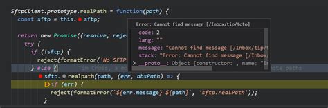 client sftp exists crash · issue 190 · theophilusx ssh2 sftp client · github
