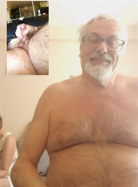 Bearded Daddy Watches Hairy Daddy Cum