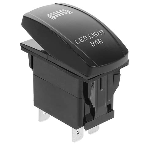 Led Light Bar Switch Marine Rocker Switch Waterproof Car Modification Switch For Car Boat Boat
