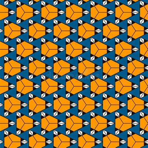Contemporary Geometric Pattern Repeated Triangles Ornament Modern Abstract Background