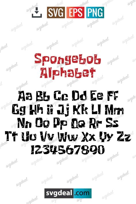 Spongebob Font Svg Spongebob Svg Spongebob Font Spongebob Font My Xxx Hot Girl