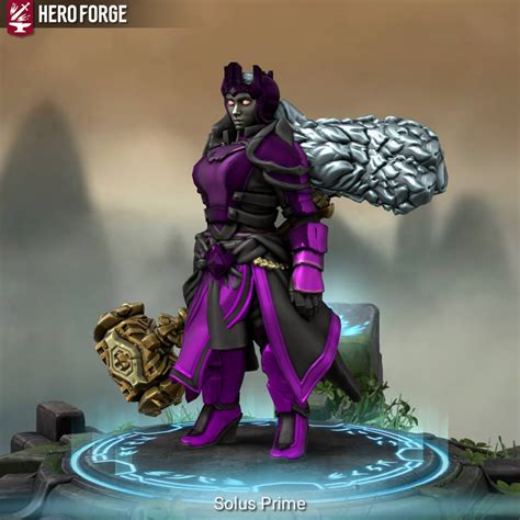 Heroforge Solus Prime By Koraidonmiraidon On Deviantart