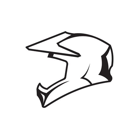Modèle De Conception De Logo De Vecteur De Casque De Moto 2285961 Art Vectoriel Chez Vecteezy