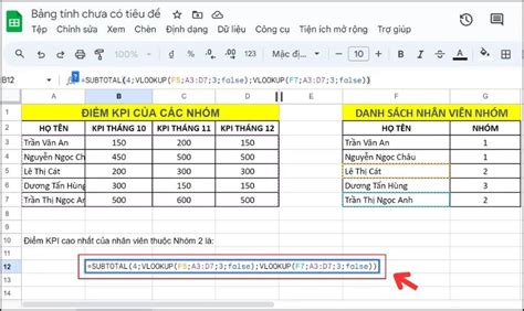 Hàm Subtotal Và Ví Dụ Về Cách Dùng đơn Giản Dễ Hiểu