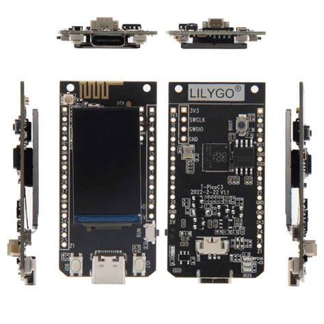Rp2040 Esp32 C3 Lilygo T Picoc3 Wifi Bluetooth Lcd 114 Usb C