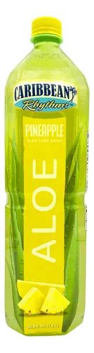 Caribbean Rhythms Bebida De Aloe Vera Con Pulpa De Aloe Piñ Meses