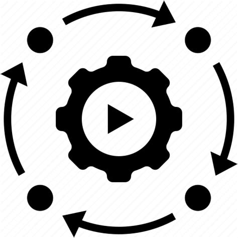 Automation Process System Operation Workflow Configuration Icon Download On Iconfinder