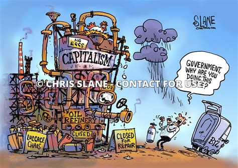 Capitalism Political Cartoon