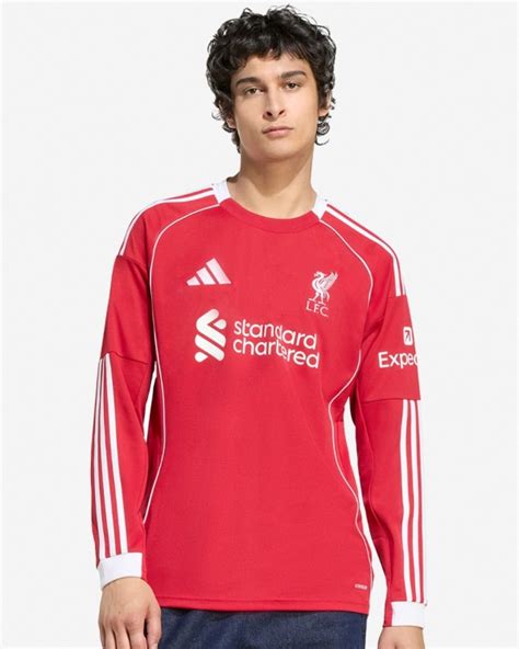 Liverpool Fc Adidas 25 26 Home Kit Liverpool Fc Official Store