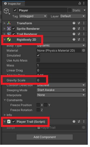 トレイルエフェクト 軌跡 を作成 trailrenderer 【unityメモ】 no システム no ライフ