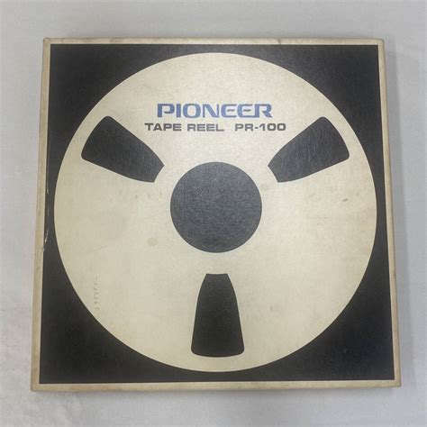 D3562104 907hy3000 Pioneer Tape Reel Pr 100 267mm パイオニア テープリール 箱付き