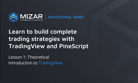 build complete trading strategies with tradingview and pinescript