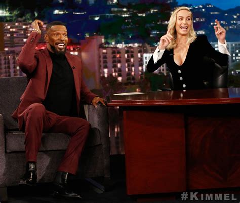 Brie Larson Jimmy Kimmel Live In Los Angeles 12 17 2019 • Celebmafia