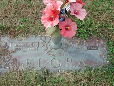 Betty Jean Clark Flora 1927 2001 Find A Grave Memorial