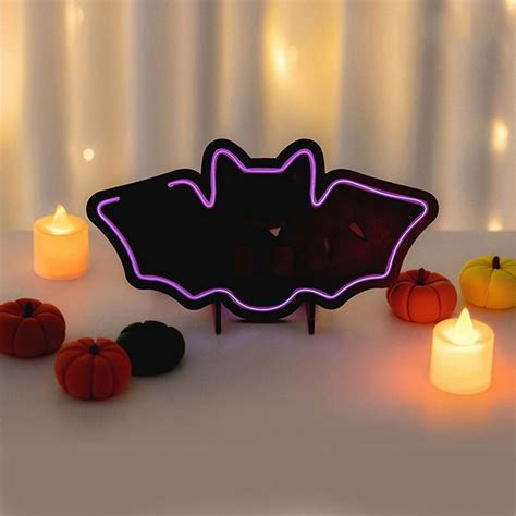 할로윈 놀이 교구 Diy 네온사인 액자 만들기 박쥐 홈플러스 택배배송