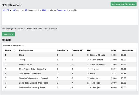 mysql max function only returns 1 row stack overflow