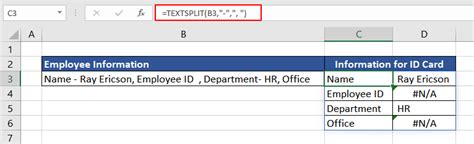 Excel Textsplit Function How To Use
