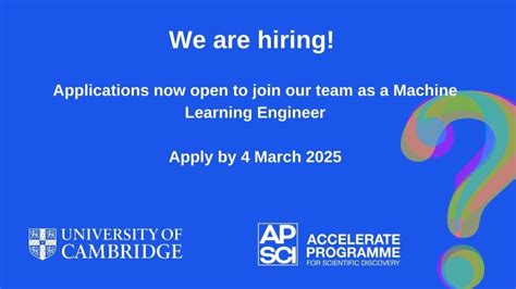 Looking To Develop Your Career In Ai For Science Want To Join A Team