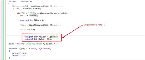 C How Get All Bytes Of A Resource Embedded In A Executable Stack