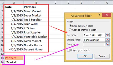 How To Filter With Multiple Criteria Or Wildcard In Excel