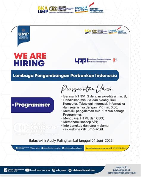 Lembaga Pengembangan Perbankan Indonesia Lppi Career Development