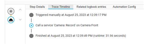 Generic Camera Record When Motion Detected By Sensor Configuration