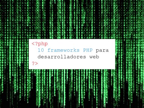 10 Frameworks De Php Para Desarrolladores Web Design Republik