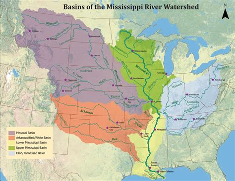 Mississippi River Basin States
