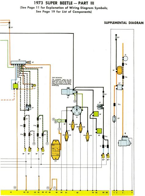 1973 Super Beetle Wiring Diagram Volkswagen New Beetle Vw Bug Vw