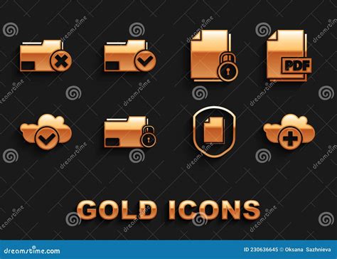 Set Folder And Lock Pdf File Document Add Cloud Document Protection