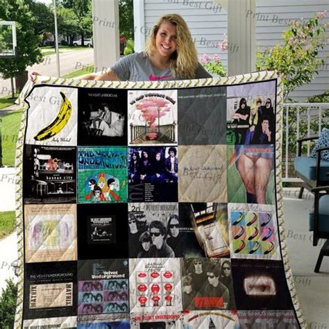The Velvet Underground Albums Cover Poster Version Quilt Blanket