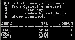 JP Blog ORDER BY Oracle