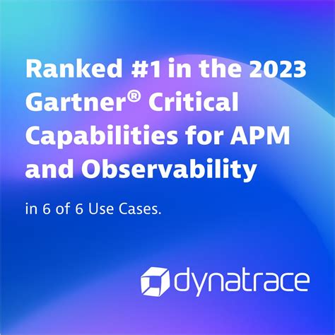2025 Gartner® Critical Capabilities For Observability Platforms Report Dynatrace