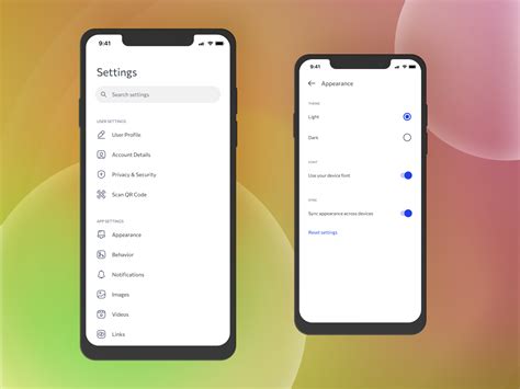 Setting Page Light Mode By Daud Dimas Prasetyo On Dribbble